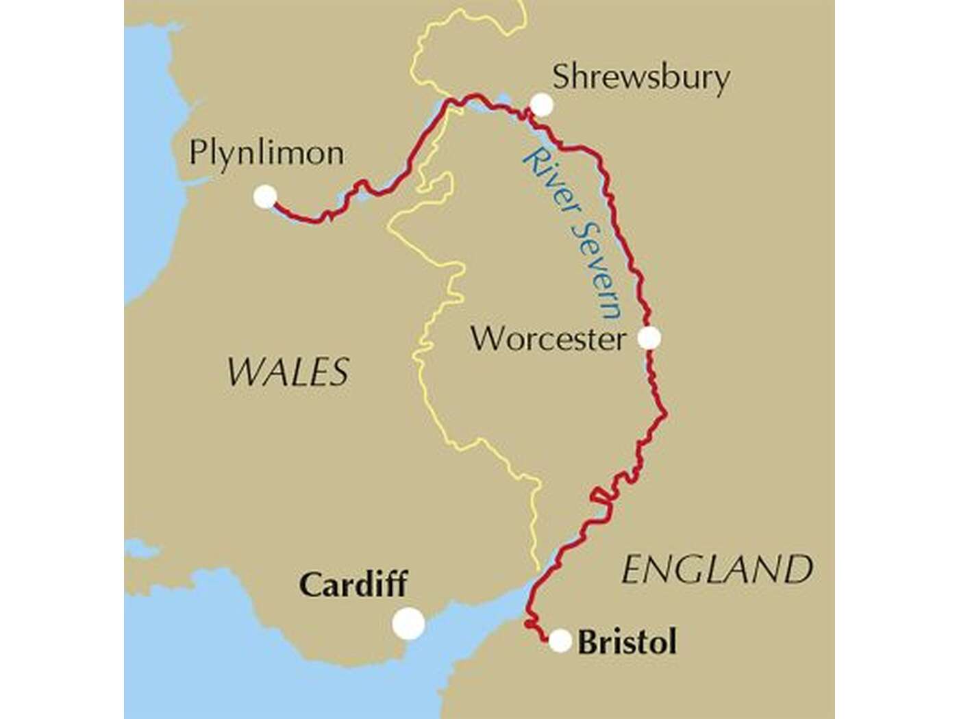 Severn Way guidebook - the River Severn from source… | Cicerone Press