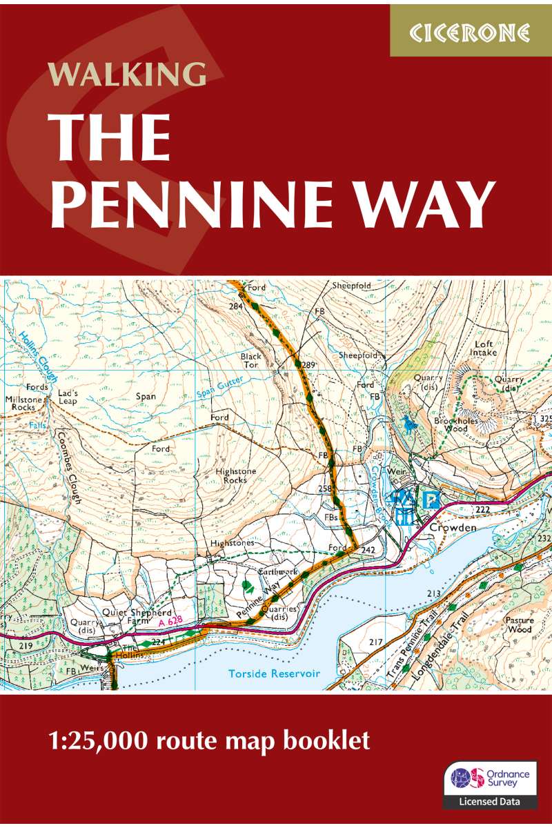 Pennine Way National Trail | OS map booklet | Cicerone Press