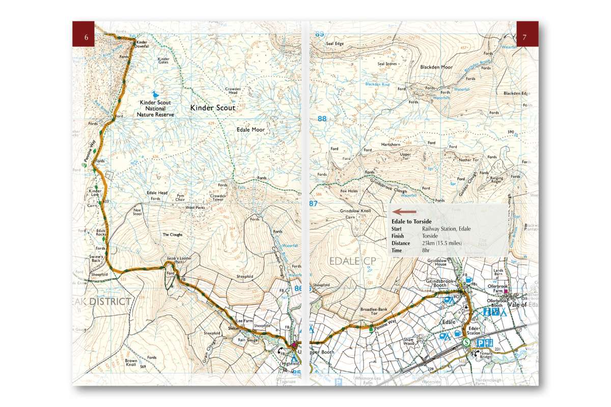 Pennine Way National Trail | OS map booklet | Cicerone Press