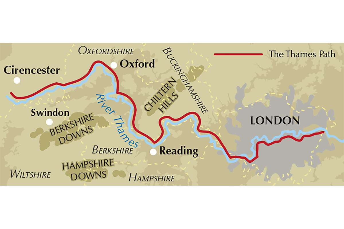 Thames Path National Trail walking book includes OS… | Cicerone Press