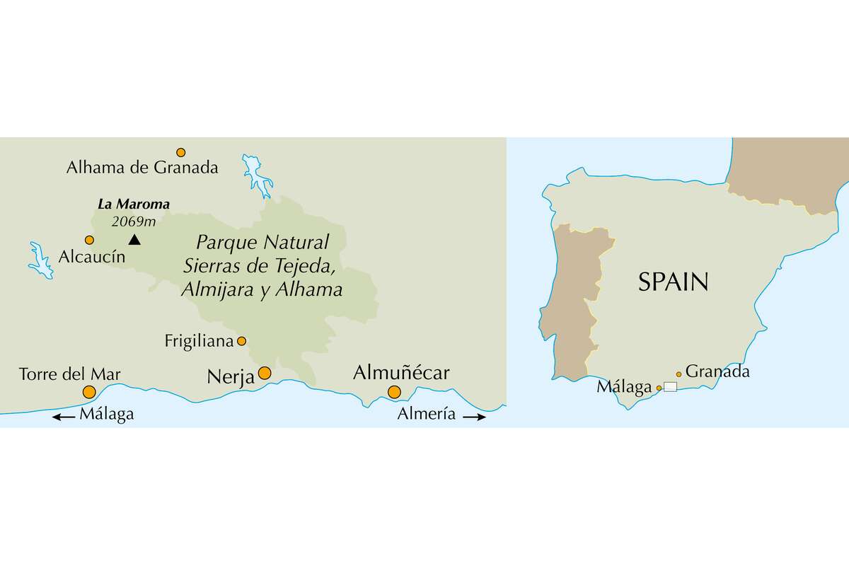 Walks of all grades in the mountains of Nerja, Spain | Cicerone Press