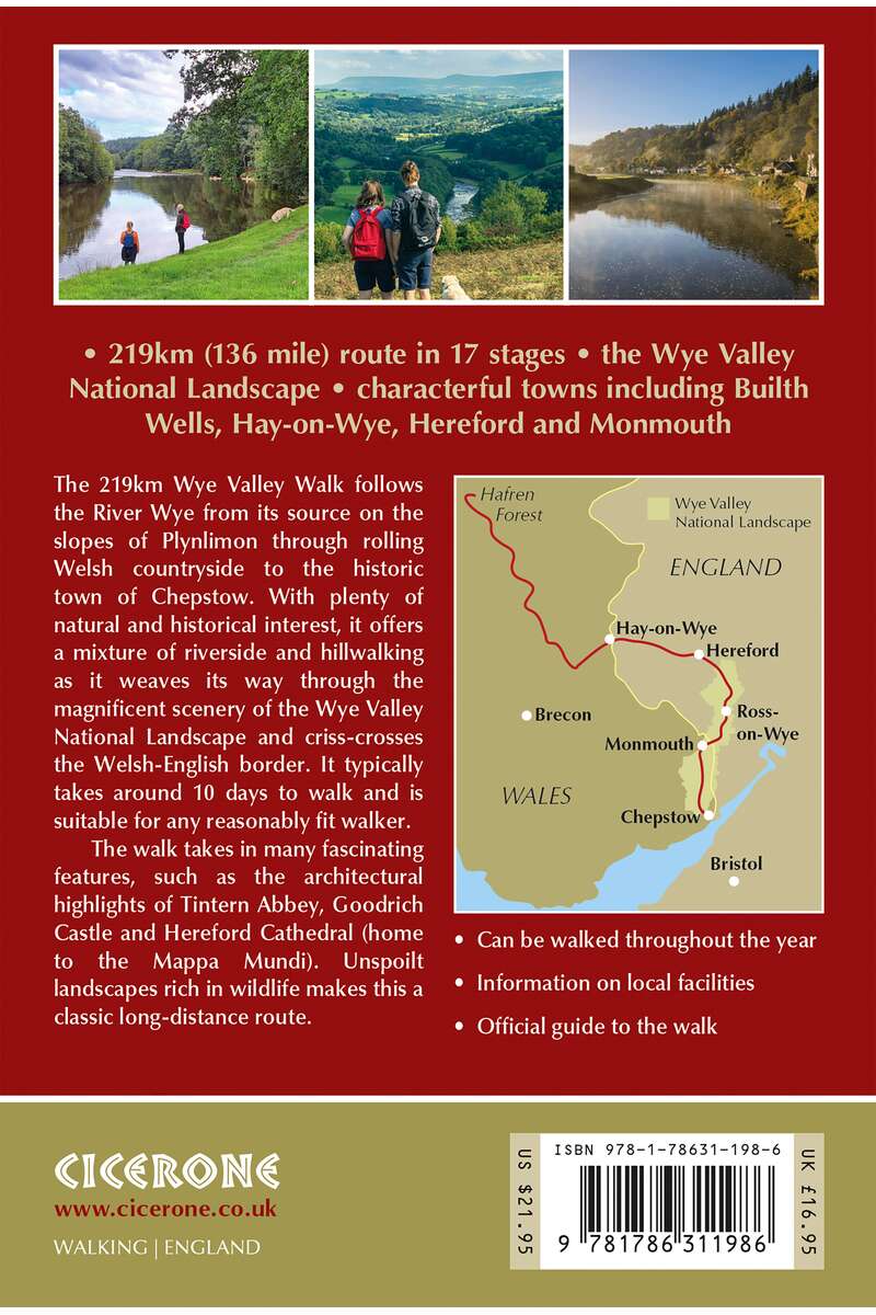 Wye Valley Walk | Official Guidebook | Cicerone Press