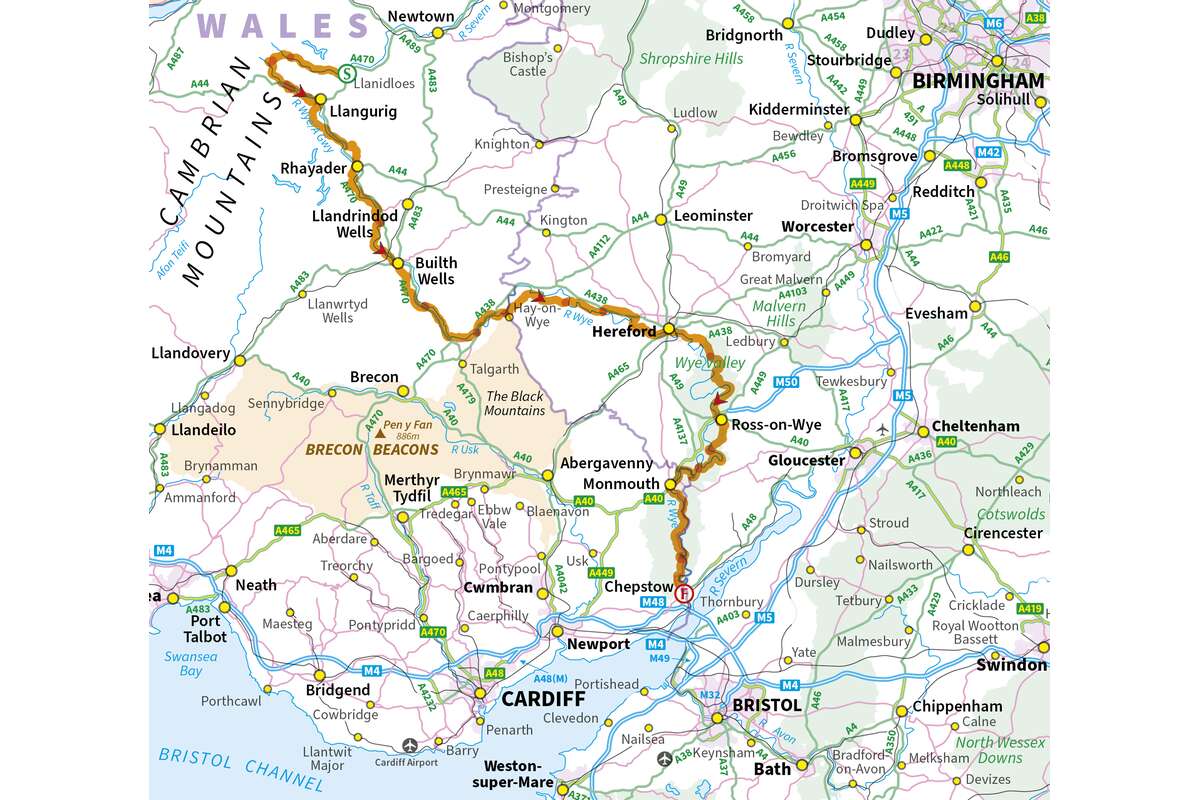 Wye Valley Walk | Official Guidebook | Cicerone Press